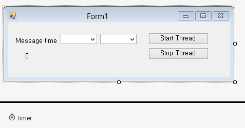 [C#] Timer 소스 : 네이버 블로그