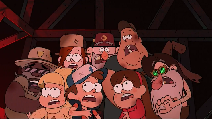 그래비티 폴즈 마지막 화 예고편 이미지 : 네이버 블로그