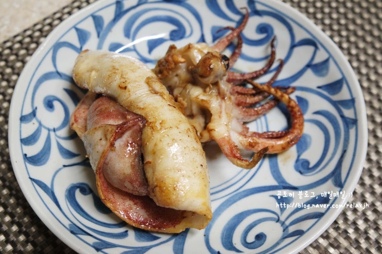 반건조오징어 버터구이만들기 맛있어서 오쪼징 네이버 블로그