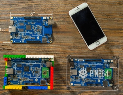 [SBC] PINE A64, First $15 64-Bit Single Board Super Computer - 15달러짜리 ...