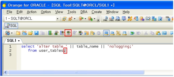 오렌지(orange) SQL Tool 이어서 2편 : 네이버 블로그