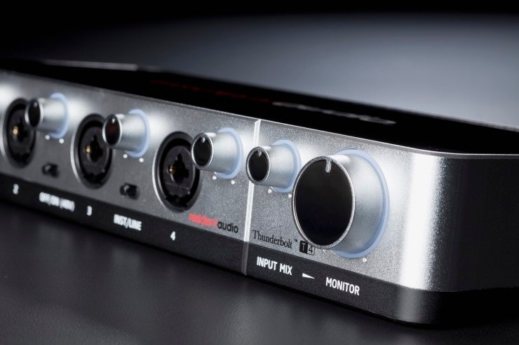 4채널 Thunderbolt™ 오디오 인터페이스 resident audio T4 : 네이버 블로그