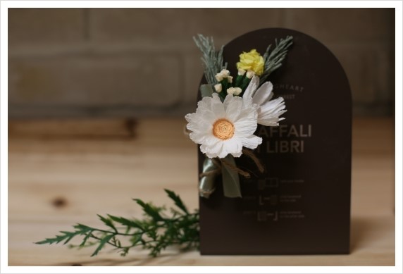종이공예페이퍼플라워종이꽃 20마가리트수크령안개꽃크라스페디아 글로보사퐁퐁이부토니에 마그넷 만들기 주름지습자지