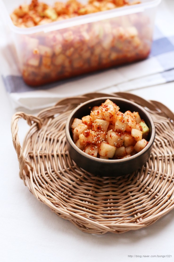 어린이 깍두기맛있게담는법, 깍두기담그는법 : 네이버 블로그