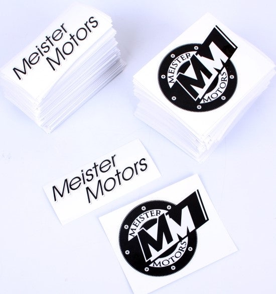 new!!! name , logo decals for Meister Motors. : 네이버 블로그