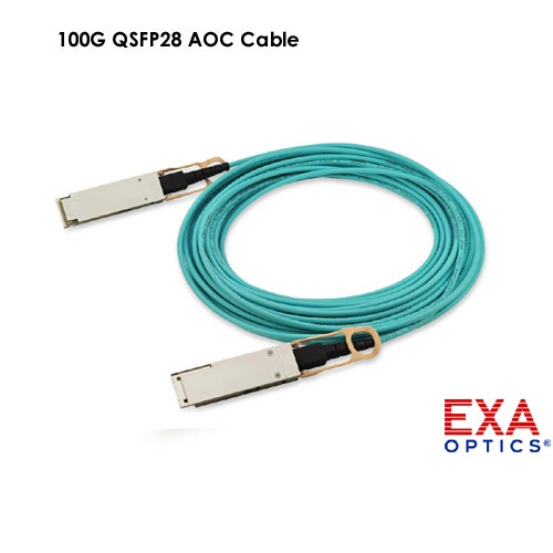 EXA OPTICS: EXA 100G QSFP28 Active Optical Cable 광케이블,AOC,DAC,MTP,MPO ...