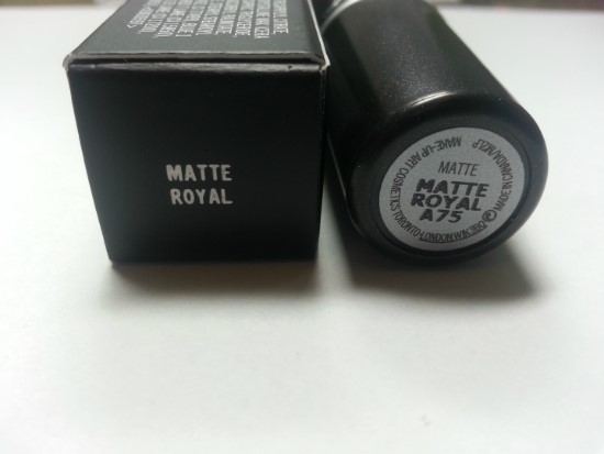 MAC matte royal (맥 매트로얄) 리뷰 : 네이버 블로그