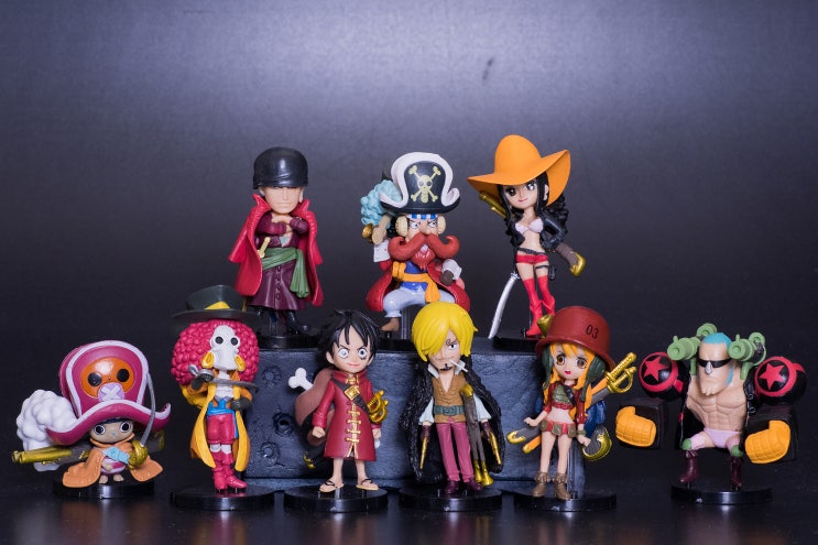 9pcs/set mini One Piece Figure (ver. CN) : 네이버 블로그