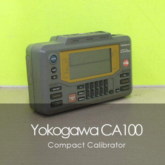 [중고계측기 판매/렌탈]Yokogawa(요꼬가와 CA100 Compact Calibrator (교정기) 계측기수리/매입 ...