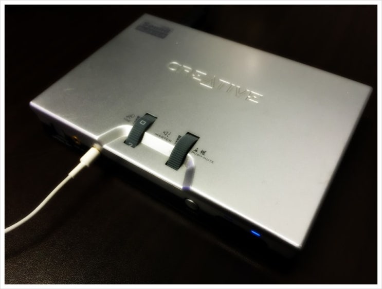 Sound Blaster Live! 24-bit External (SB0490) : 네이버 블로그