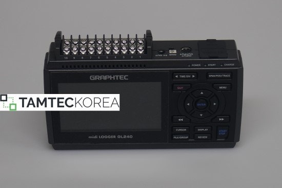 GRAPHTEC GL240 10채널 온도 기록계, GL 240, GRAPHTEC, GL220, 다채널 온도기록계, 온도기록계 ...