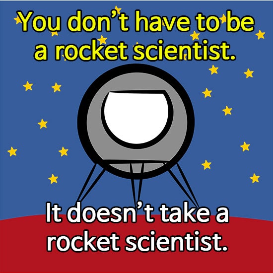 생활영어] rocket scientist 활용 표현 정복 : 네이버 블로그