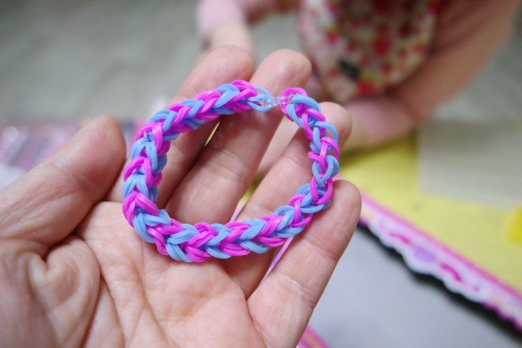 룸밴드공예 Diy 고무줄팔찌만들기 잼나~♪ 네이버 블로그