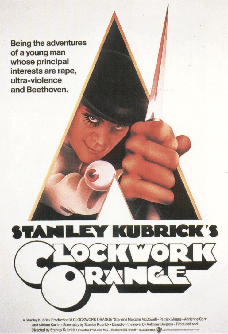 [영화] 시계태엽 오렌지 (A Clockwork Orange, 1971) : 네이버 블로그