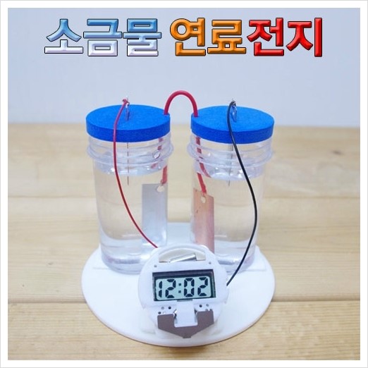소금물전지 소금물연료 연료전지 대체에너지 전기 전류 실험 화학 만들기 교구 키트 스팀사이언스스팀과학