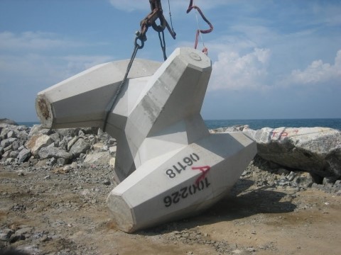 세계 최고의 고파랑 대응 소파블록 '코아록 Core-Loc' 동영상 : 네이버 블로그