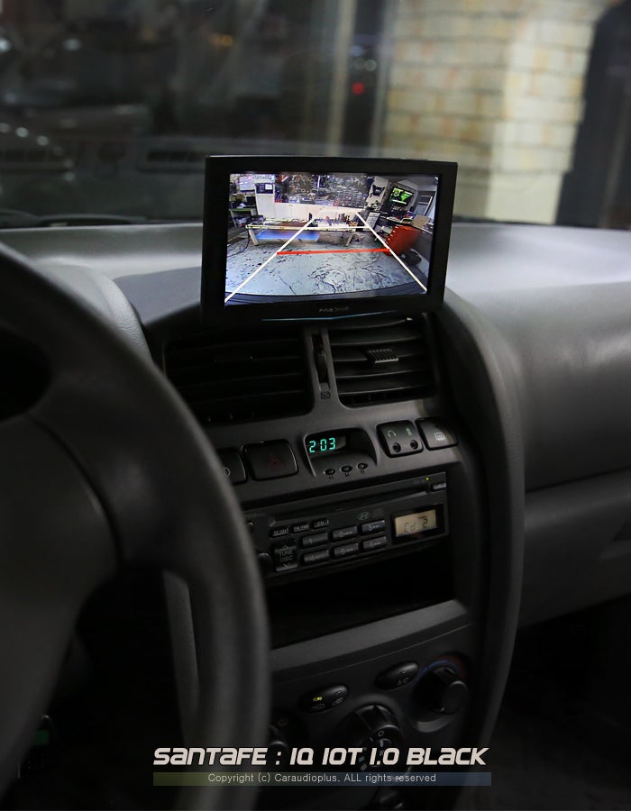 구형 싼타페 IQ iot 1.0 거치매립, ITB-2000HD 2채널 블랙박스, 후방카메라 시공 - 안주운님 : 네이버 블로그