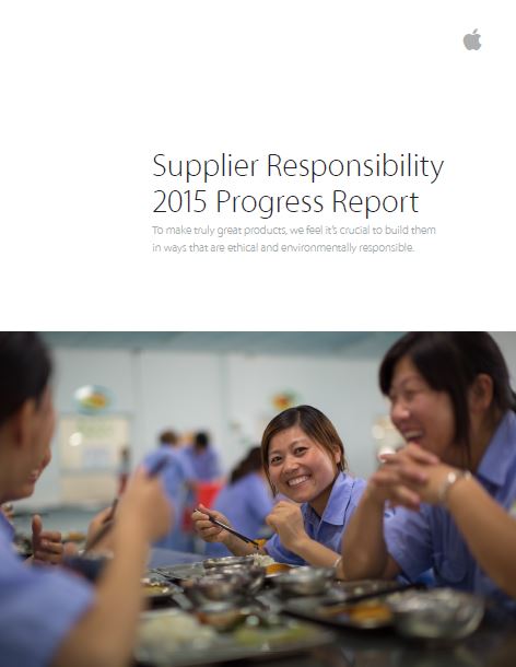 [CSR impact] 2015 Apple Supplier Responsibility Progress Report : 네이버 블로그