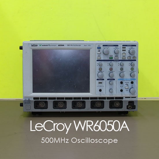 [르크로이/LeCroy] WR6050(Waverunner) 중고오실로스코프 판매/계측기렌탈/매입/수리 전문 피엔텍 : 네이버 블로그