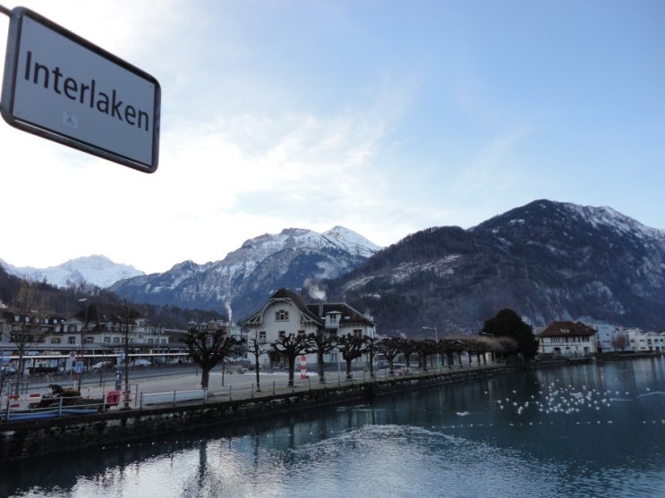 [스위스 여행/기차역/베른 주] Interlaken West Interlaken Ost 인터라켄 서역 동역 가는법, 출발 도착 ...