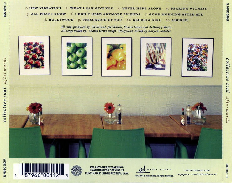Collective Soul - Afterwords (Studio album, 2007) : 네이버 블로그