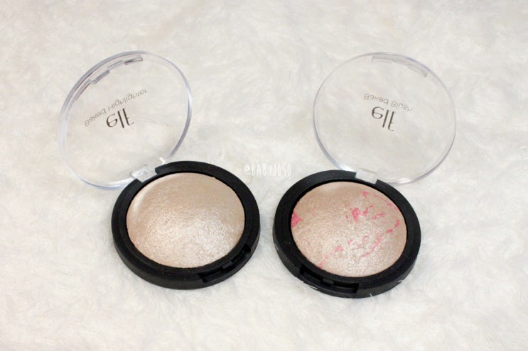 미국드럭스토어 화장품 elf Baked Blush 엘프 하이라이터 Pink Tastic, Moonlight Pearls ...