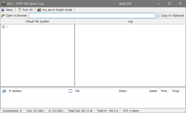 HFS, HTTP File Server, HTTP 파일 서버 : 네이버 블로그
