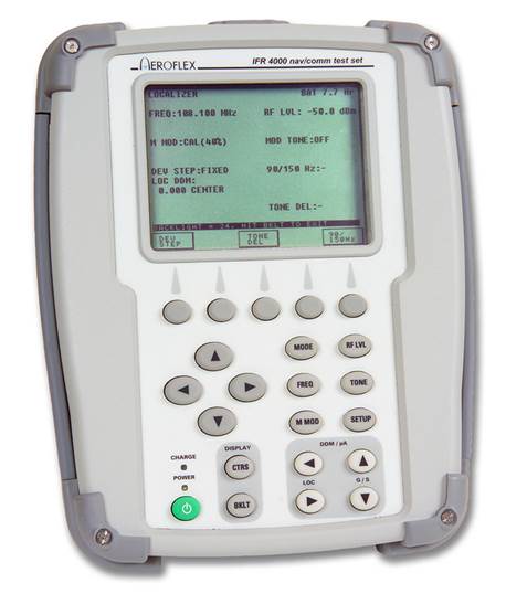 Avionics IFR-4000 Nav/Comm 시험 장비 : 네이버 블로그