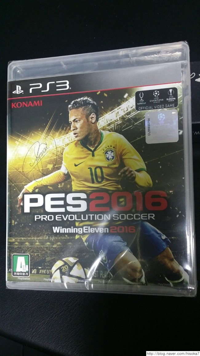 [PS3] PES2016 위닝일레븐2016 : 네이버 블로그