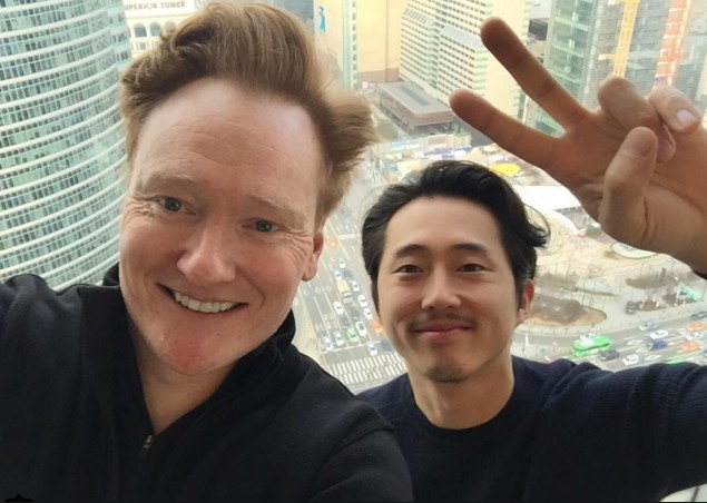 코난 한국 방문 with 스티븐 연 : 네이버 블로그