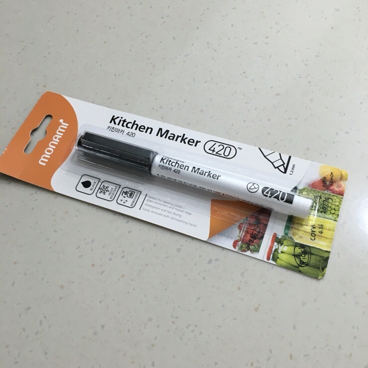 키친마카, 마카, 주방마카 - 모나미 키친마카 420(kitchen marker 420) : 네이버 블로그