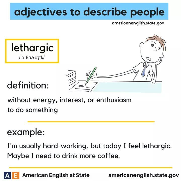[영어단어] lethargic(형용사) 무기력한, 활발하지 못한, 둔감한 : 네이버 블로그