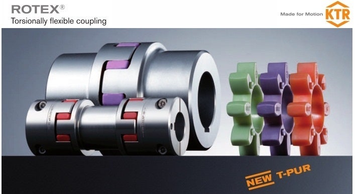 KTR ROTEX COUPLING (로텍스 카플링) Brake drum type SBAN, AFN-SB, KTR KOREA ...