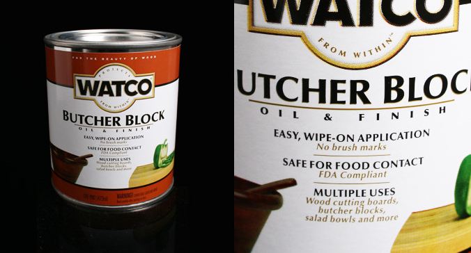 원목 도마 마감(Watco Butcher Block) : 네이버 블로그