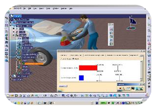 CATIA 카티아 V5 PLM Express 제품 소개 - Human Builder & Simulation (HSX) : 네이버 블로그