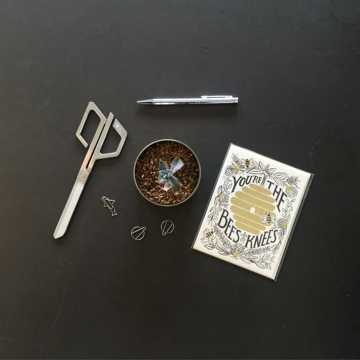 CDT Scissors/ CDT Chrome Ballpoint Pen/ You're the Bee's Knees : 네이버 블로그