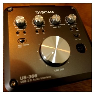 오디오 인터페이스 TASCAM US 366 개봉기 : 네이버 블로그