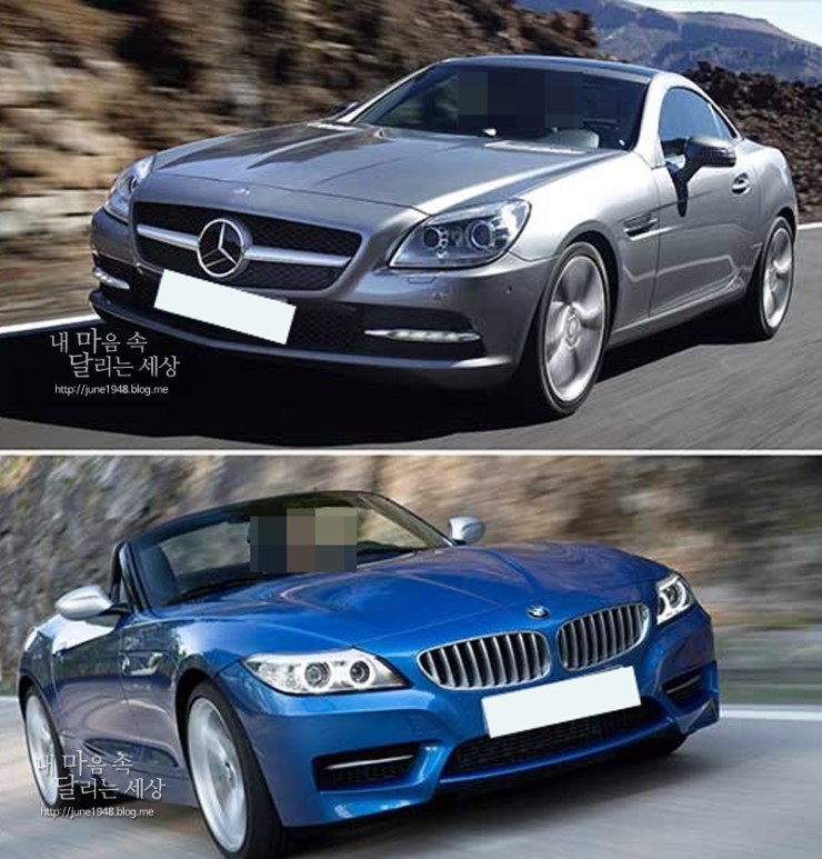 Mercedes-Benz SLK VS BMW Z4 : 네이버 블로그