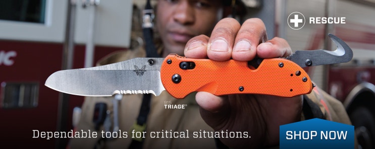 BENCHMADE 915 `TRIAGE` RESCUE KNIFE 동영상리뷰 : 네이버 블로그
