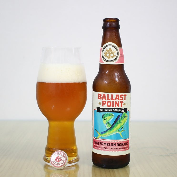 밸러스트 포인트 워터멜론 도라도 더블 IPA / Ballast Point Watermelon Dorado Double IPA ...