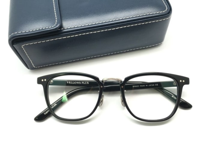 옐로우플러스 안경 STACY(스테이시) 고급 사각 뿔테 안경 : 네이버 블로그