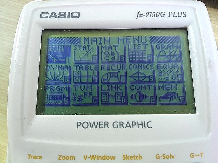 공학용계산기 카시오 fx-9750g Plus:: 공대생의 생명줄 : 네이버 블로그