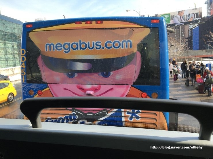 미국자유여행7일차 뉴욕 맨하튼에서 메가버스megabus타고 보스톤 가기 And 보스톤 찰리카드charlie Card
