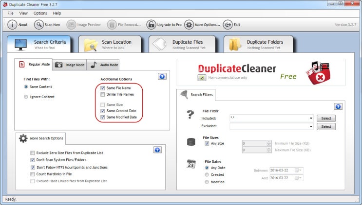 중복파일 삭제(Duplicate-Cleaner Free S/W) : 네이버 블로그