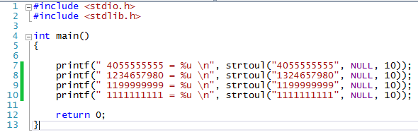 C언어 코딩 :: strtoul함수 - 문자열을 부호없는 long형 정수로 변환한다 : 네이버 블로그