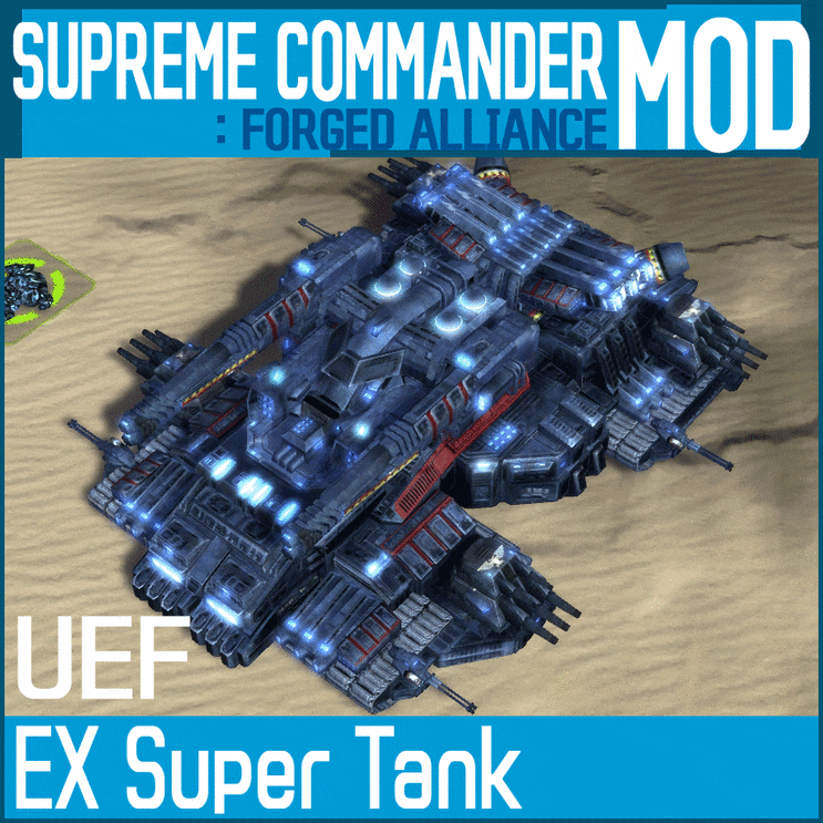 슈프림 커맨더 UEL0401w Experimental Super Tank : UEF 실험급 슈퍼 탱크 : 네이버 블로그