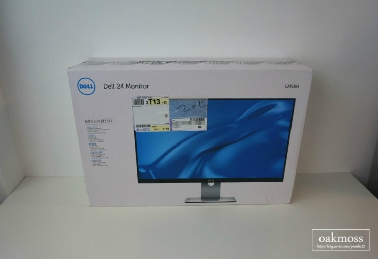 DELL 모니터(S2415H)개봉 및 설치기 : 네이버 블로그
