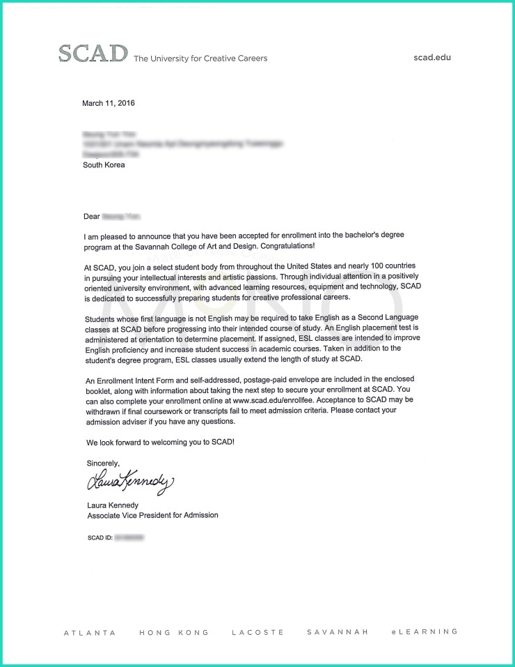 SCAD (Savannah College of Art and Design) 2016 가을학기 Jewelry BFA 합격자 발표 ...