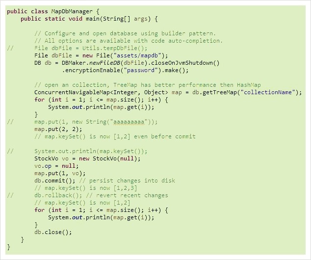 [자바예제] 하드(서버)를 DB로 사용하는 mapdb(파일디비) java 오픈소스 : 네이버 블로그