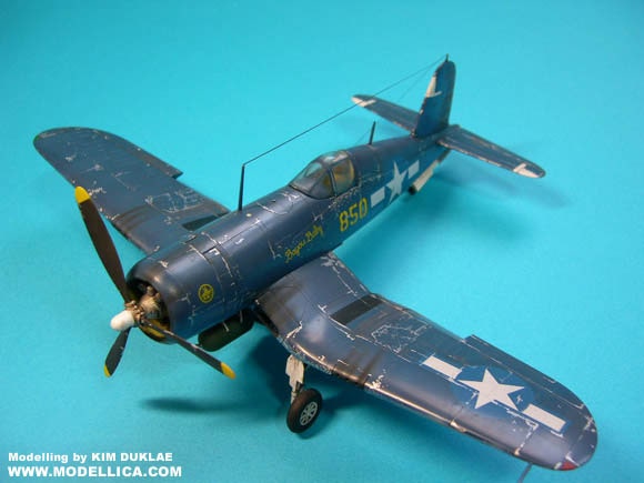 1/48 F4U-1A US Marines. VMF 217 . Guam 1944 미해병 VMF 217 부대 .1944년 괌섬 주둔 ...